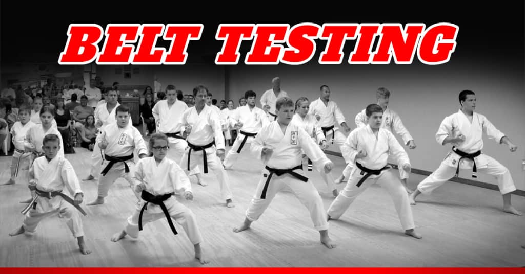 Belt Testing - Joe Goss Karate